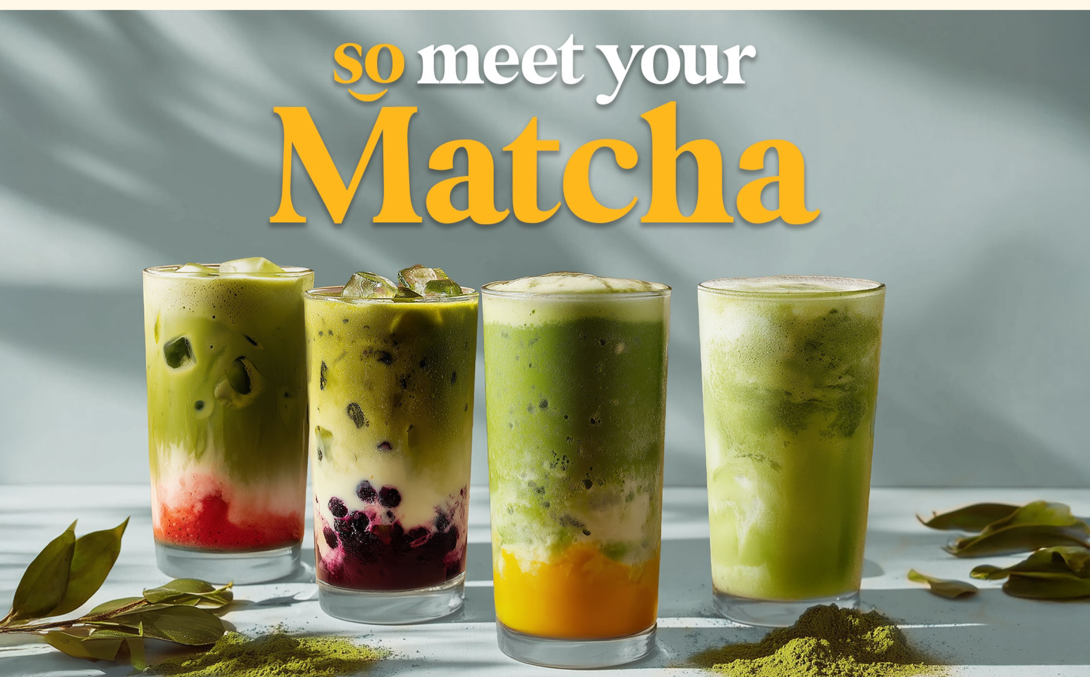 Meet Your Matcha | Soul Origin’s Iced Matcha Flavours